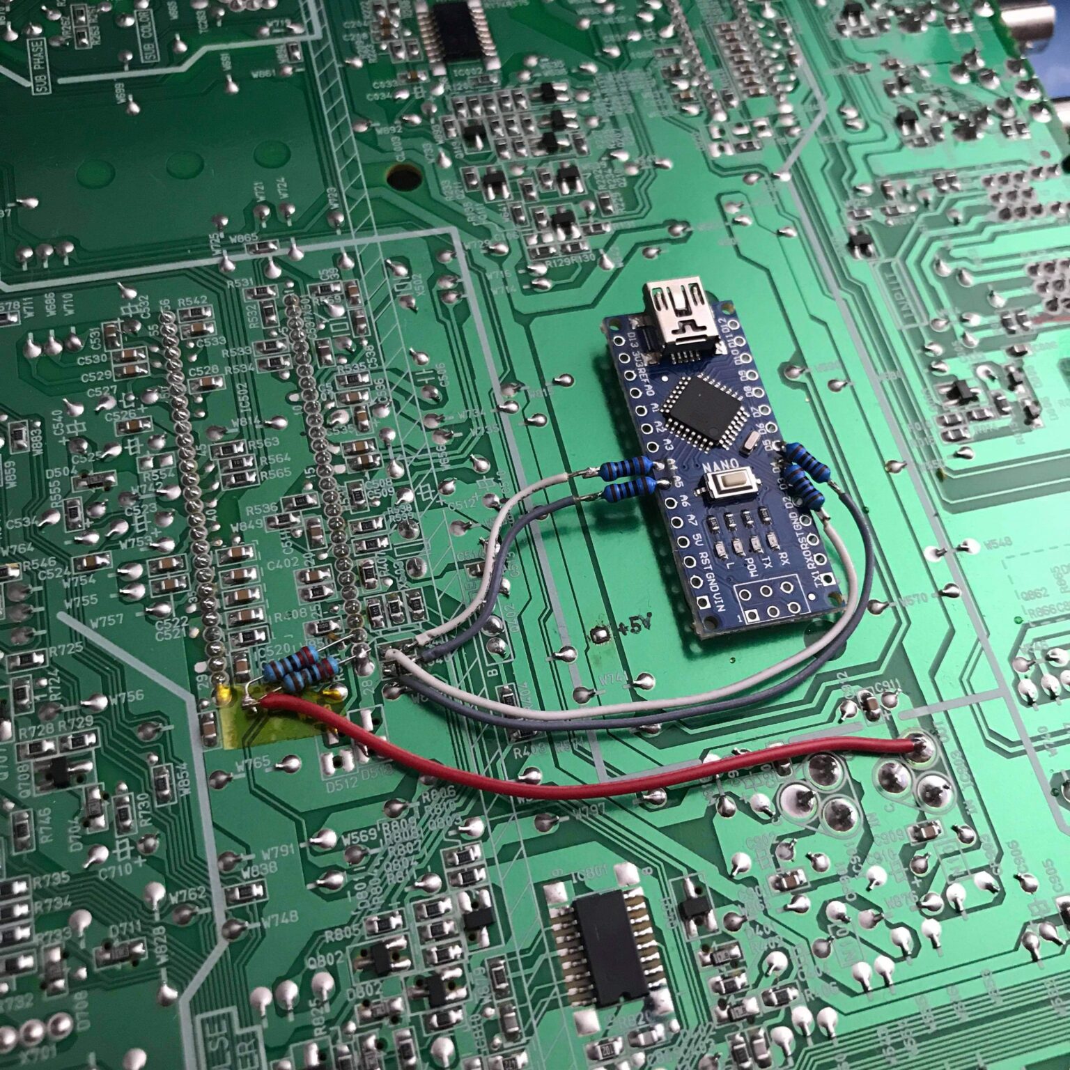 RGB modding the JVC TM-H140PN « immerhax